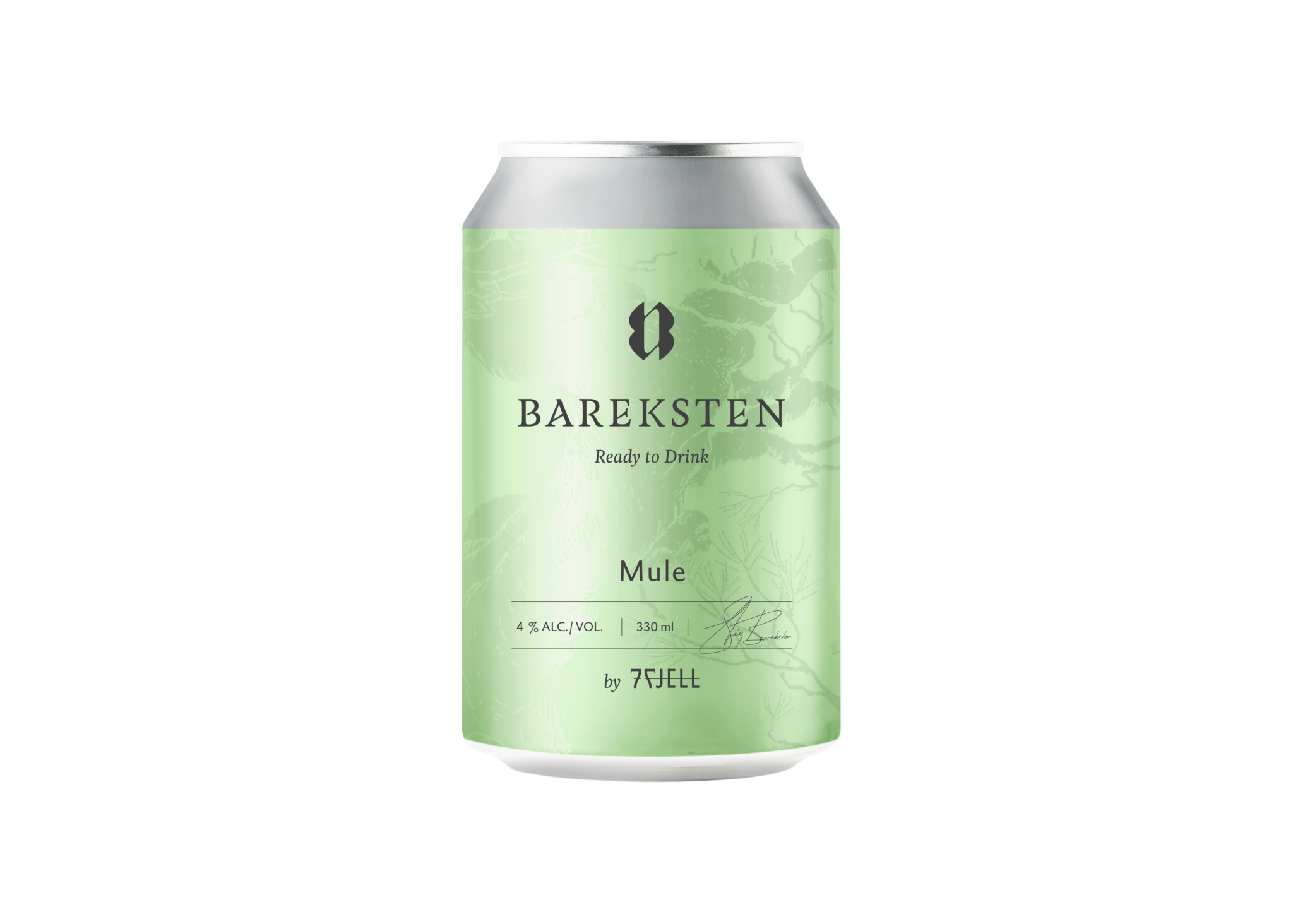 Bareksten By 7F - Mule 33cl CAN - 7 Fjell nettbutikk